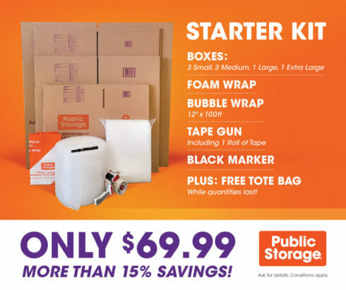 Moving Boxes | Packing Supplies | Public Storage Canada